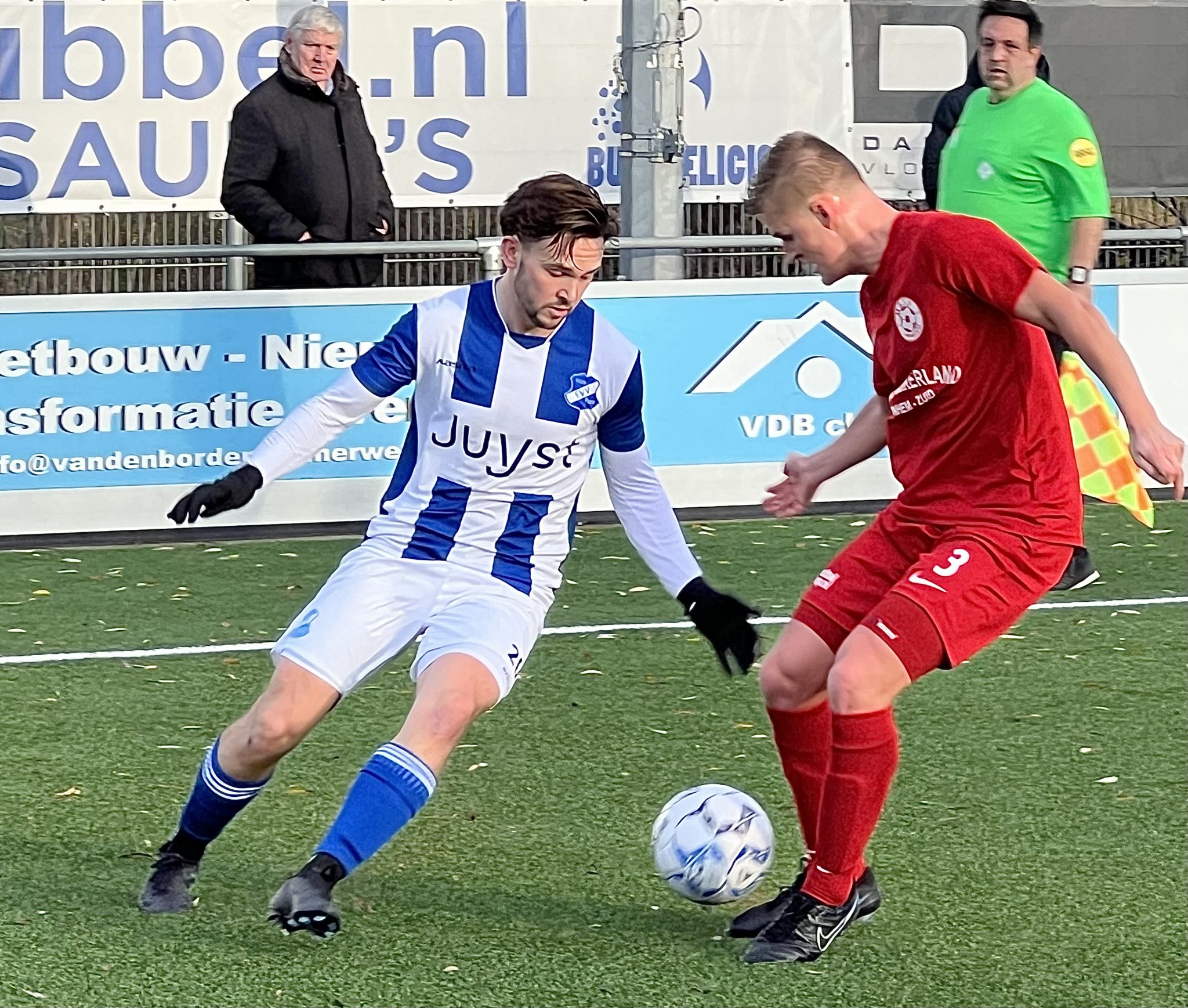 EVV Echt ook in laatste uitduel 2024 ten onder. | EVV Echt