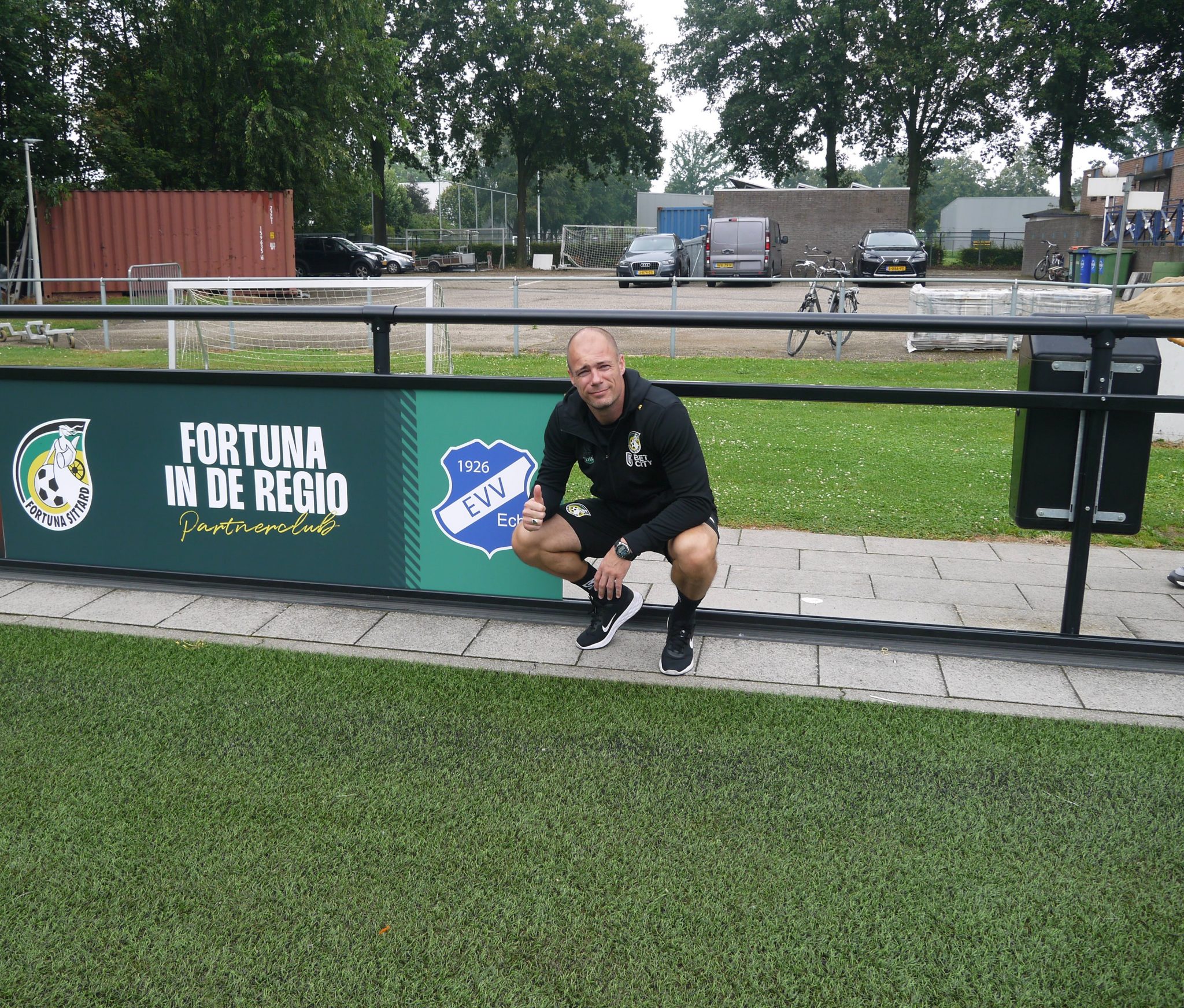 Samenwerking tussen EVV Echt en Fortuna Sittard. | EVV Echt